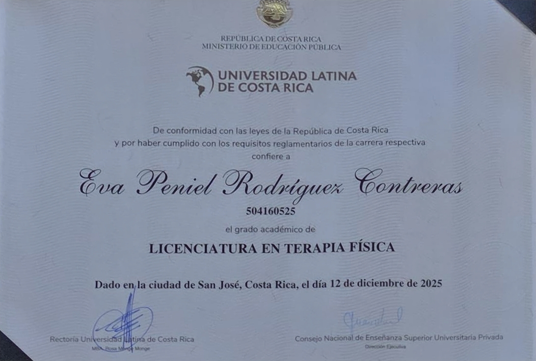 Eva Peniel – Colegio de Terapeutas de Costa Rica