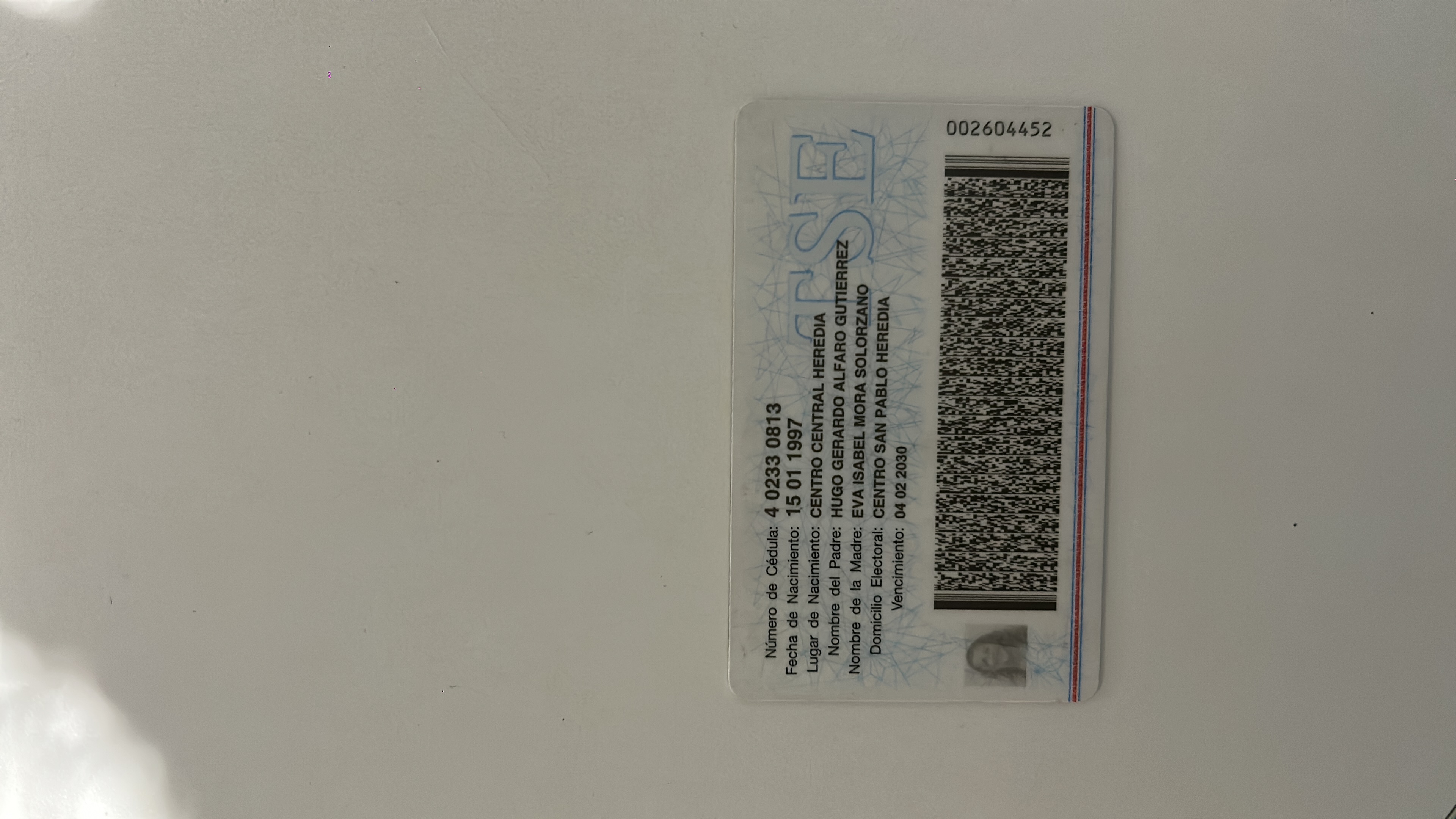 Eva Karina – Colegio de Terapeutas de Costa Rica